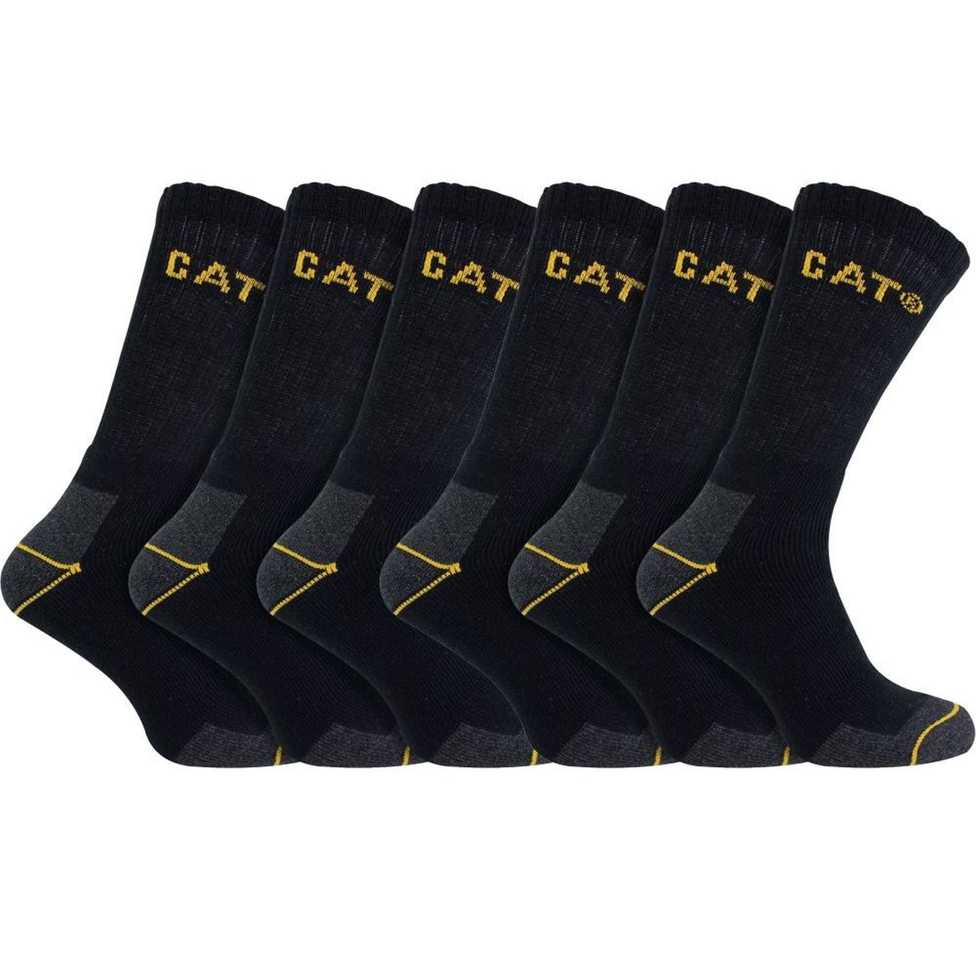 6 Pack Unisex Heavy Duty Work Socks for Steel Toe Boots – Sock Snob