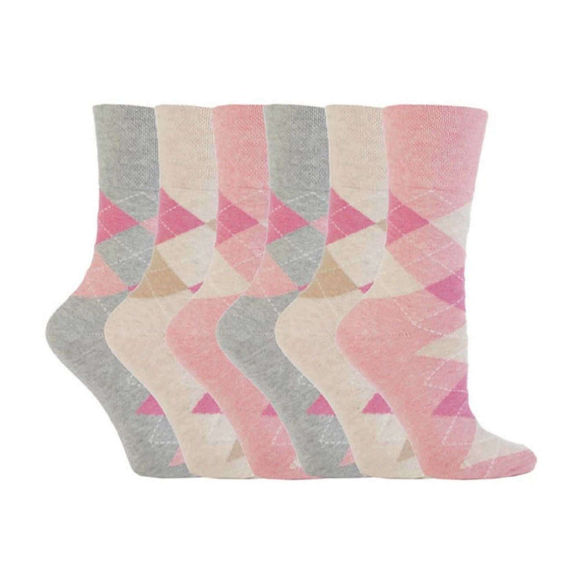 Ladies Non Elastic Socks - Gentle Grip - 6 Pack – Sock Snob