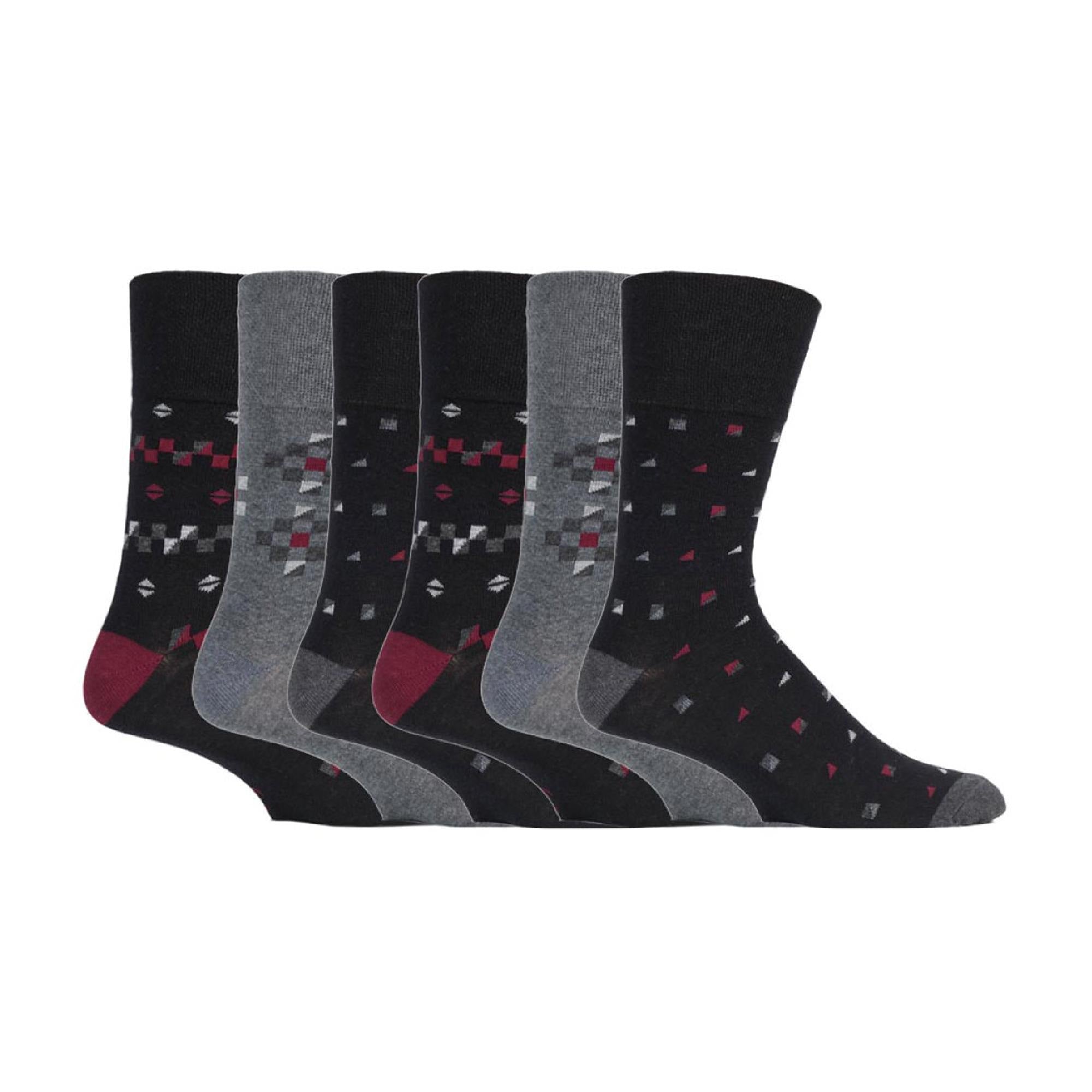 HoneyComb Socks for Men | Fancy Design Socks by Gentle Grip – Sock Snob