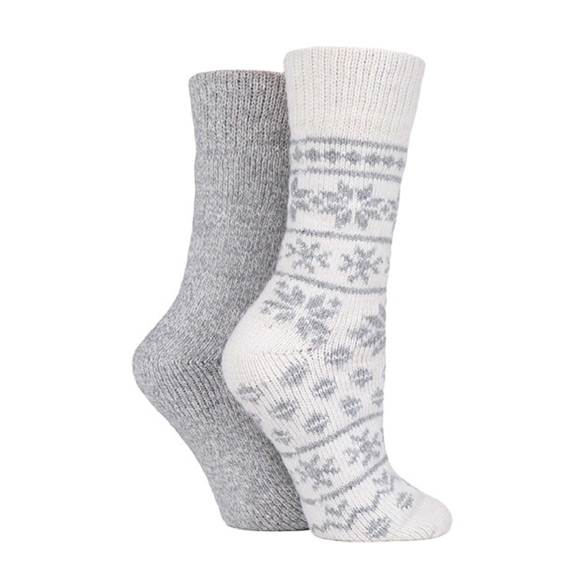 Fairisle Chunky Wool Socks by SockShop | Socks for Men and Women – Sock ...